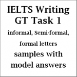 IELTS General Training Task 1: informal; semi-formal & formal letter ...