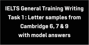 IELTS General Training Task 1: informal; semi-formal & formal letter ...