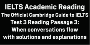 IELTS Academic Reading: Cambridge Official Guide to IELTS Test 3 ...